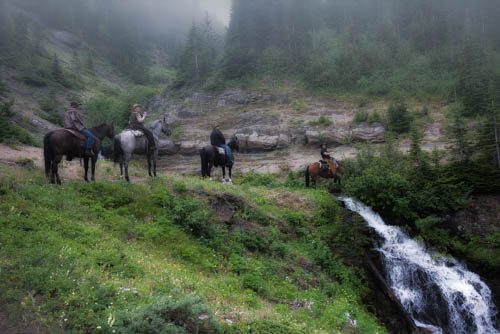 Guided Trail Horseback Riding in the Alberta Rockies | Alpine Stables