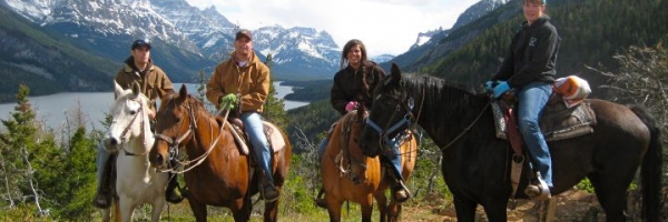 Guided Trail Horseback Riding in the Alberta Rockies | Alpine Stables